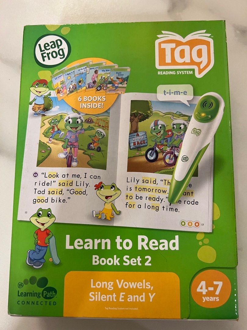 Leapfrog Tag Learn to Read Book set 2 (Brand new), Hobbies & Toys ...