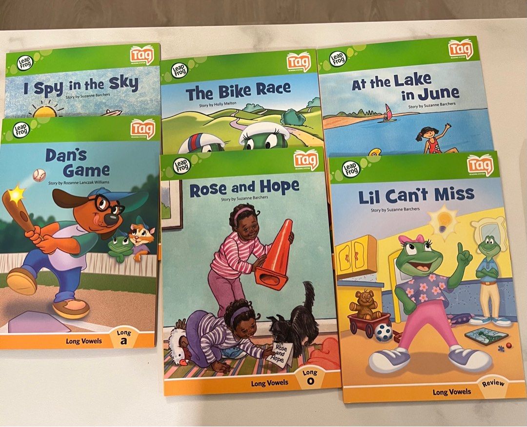 Leapfrog Tag Learn to Read Book set 2 (Brand new), Hobbies & Toys ...