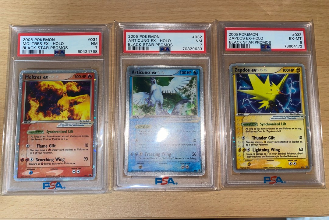 Legendary Bird Trio EX Black Star Promo, Hobbies & Toys, Memorabilia ...