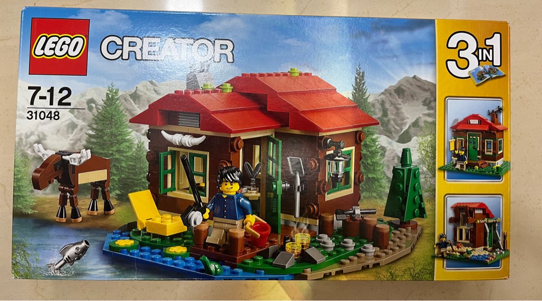 LEGO 31048 Creator 3in1 Lakeside Lodge, 興趣及遊戲, 玩具 & 遊戲類 - Carousell