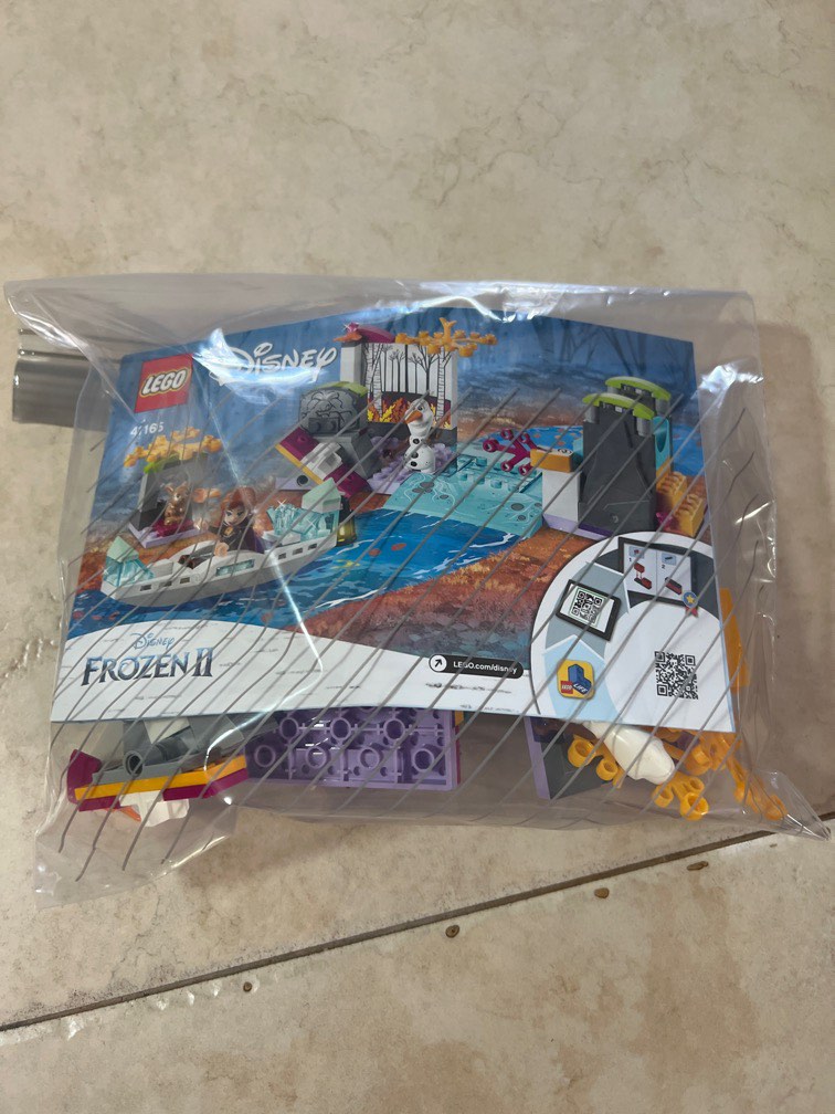 Lego 41165 Disney Frozen II Anna's Canoe Expedition, Hobbies & Toys ...