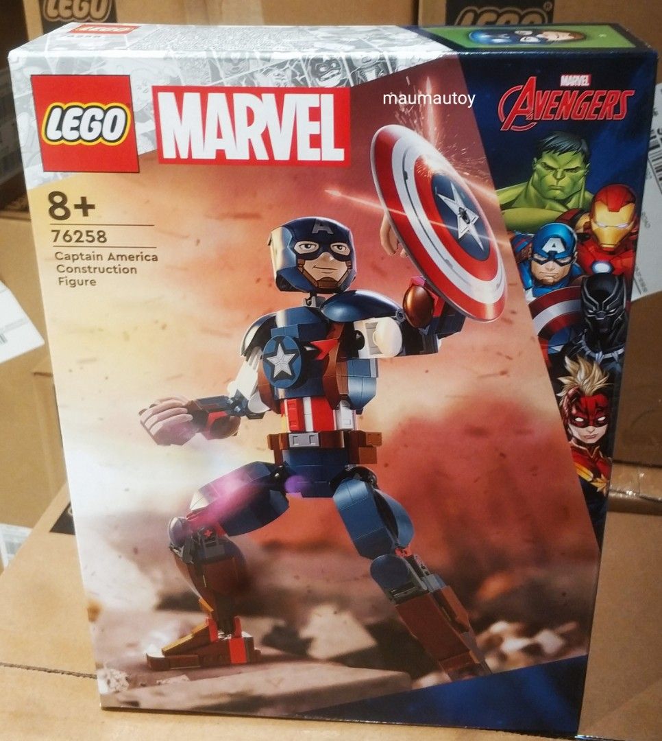 Lego 76257 76258 Marvel Wolverine, Captain America Construction Figure, 興趣及遊戲, 玩具 & 遊戲類 - Carousell