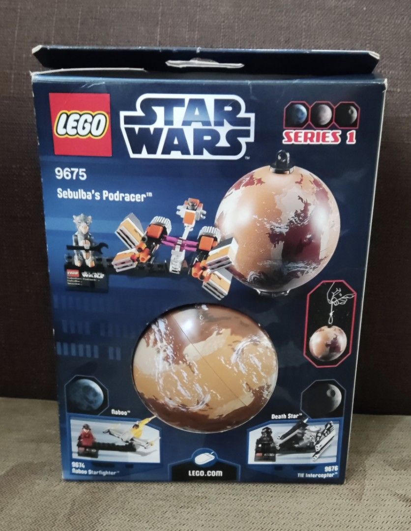 LEGO 9675 Star Wars Planet Sebulba's Podracer & Tatooine Series 1 on ...