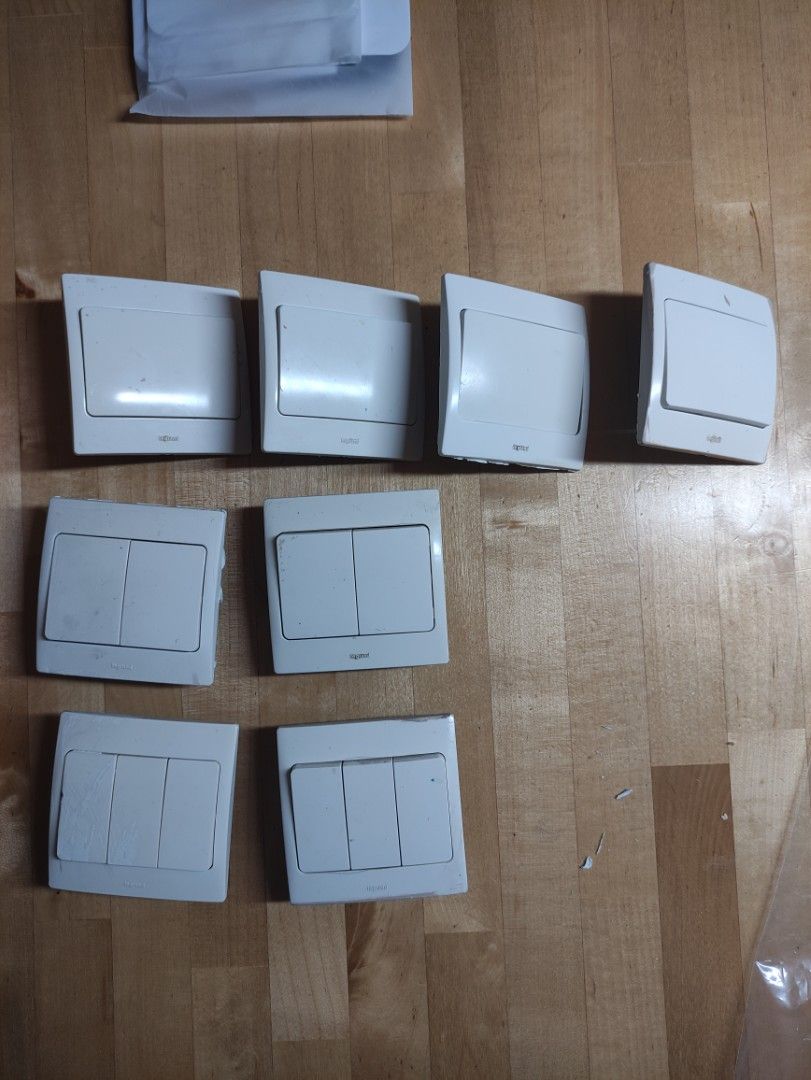 Legrand switches assorted, Furniture & Home Living, Lighting & Fans ...