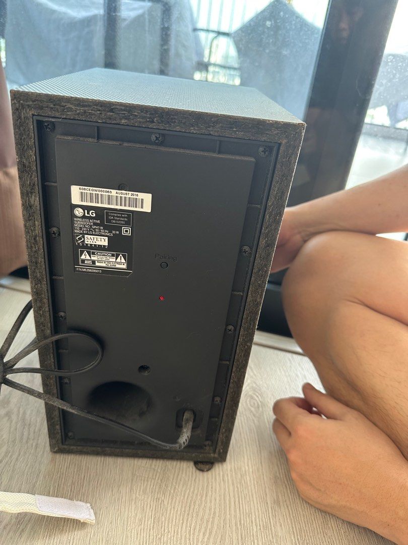 LG SH7 soundbar, subwoofer & remote control, Audio, Soundbars, Speakers ...