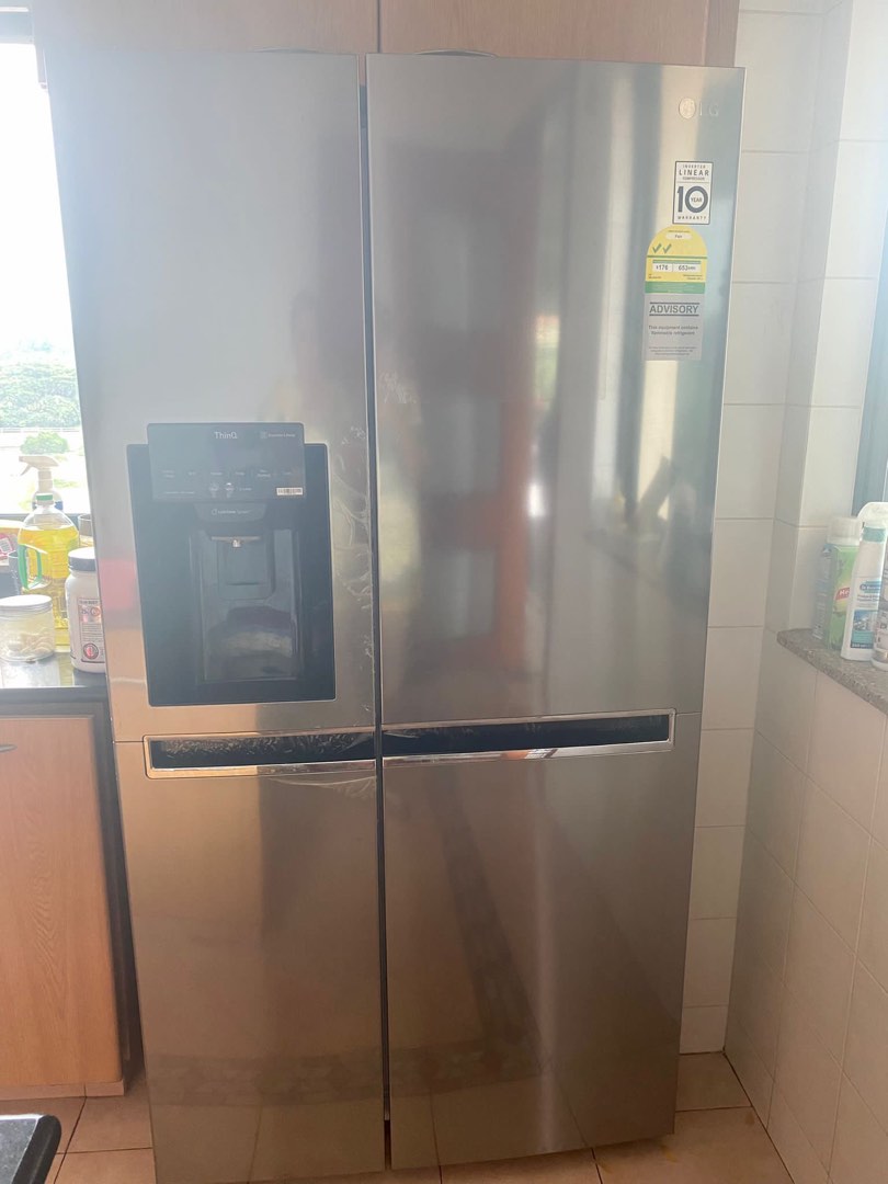 LG thinQ Fridge, TV & Home Appliances, Kitchen Appliances ...