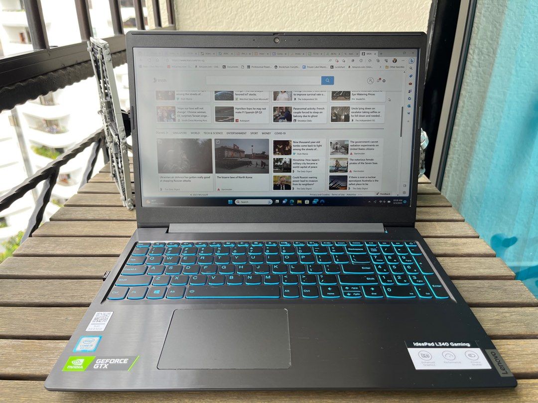 Like New Lenovo L340 Gaming Laptop i5 & Nvidia GPU, Computers & Tech ...