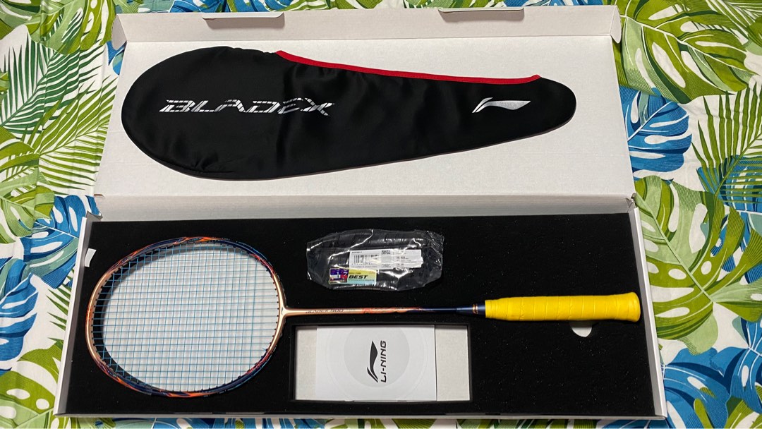 Li-Ning Bladex 900 Max Sun 3UG5, Sports Equipment, Sports & Games ...