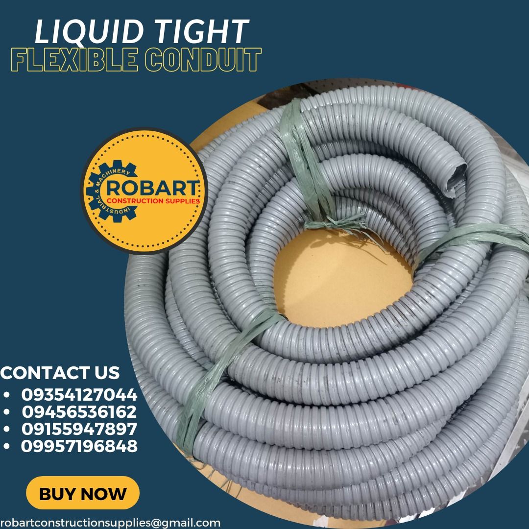 Liquid Tight Flexible Conduit, Commercial & Industrial, Construction ...