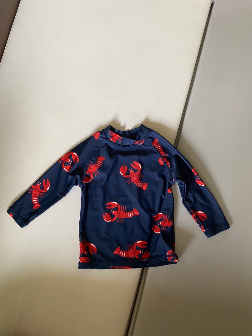 Lobster rashguard on Carousell