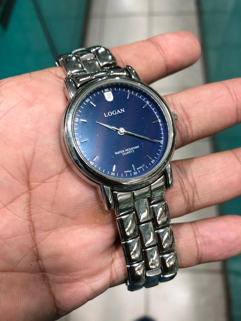 Logan watch jam klasik pria, Fesyen Pria, Jam Tangan di Carousell