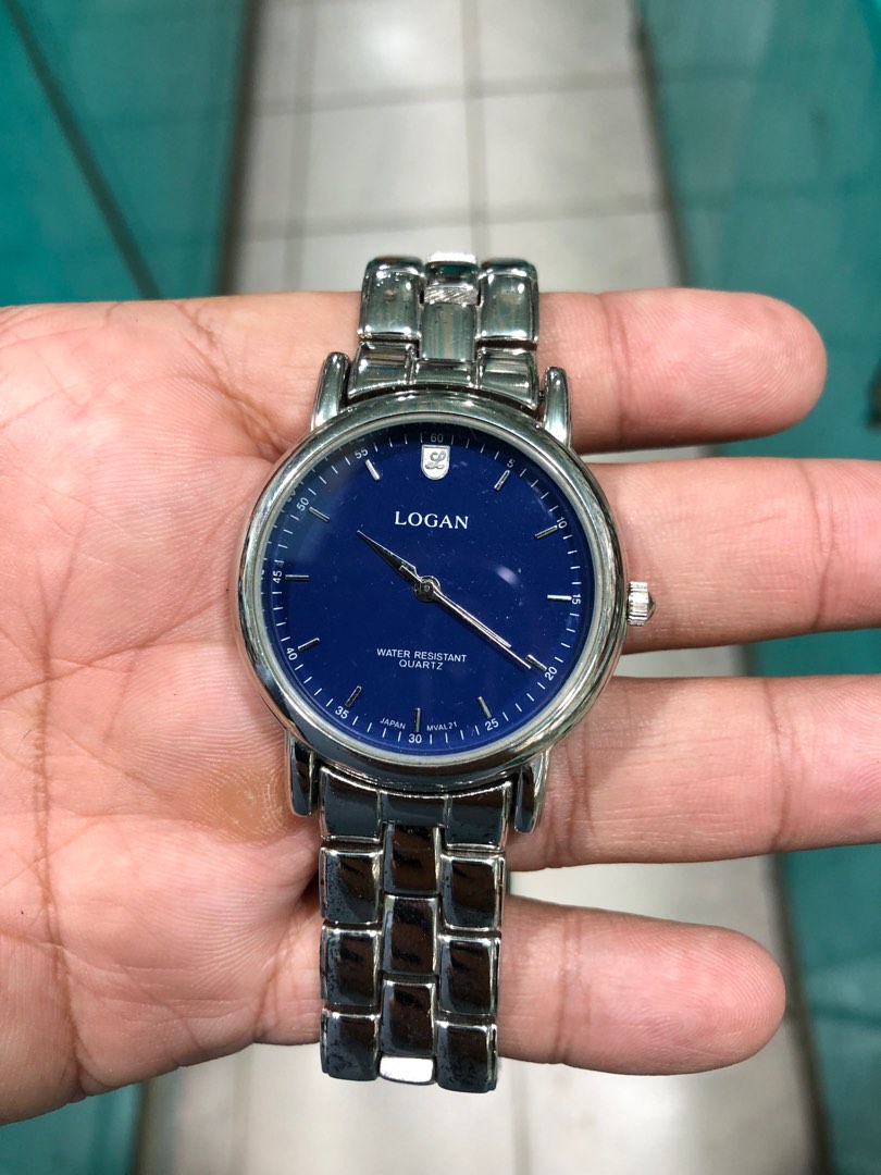 Logan watch jam klasik pria, Fesyen Pria, Jam Tangan di Carousell