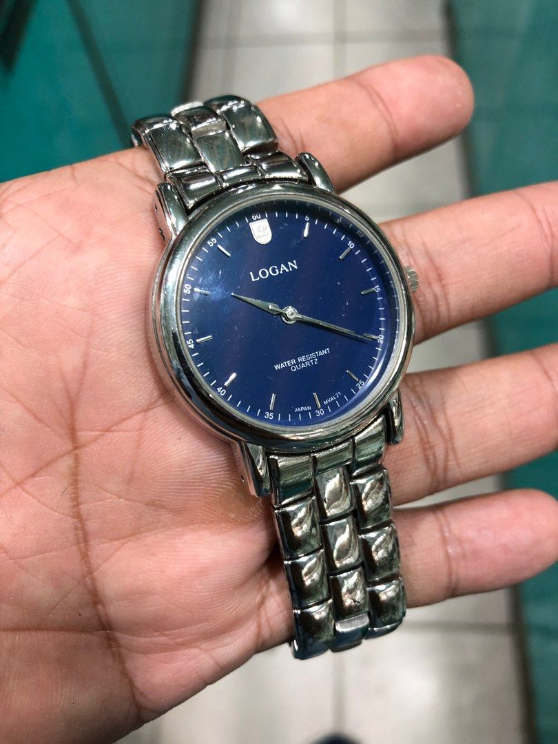 Logan watch jam klasik pria, Fesyen Pria, Jam Tangan di Carousell