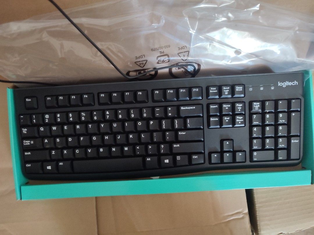 Logitech K120 Keyboard, Computers & Tech, Parts & Accessories, Computer ...