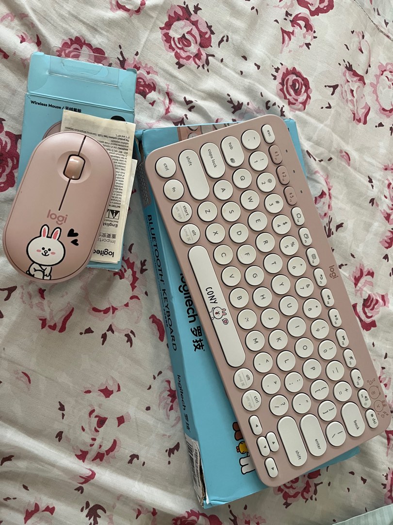 Logitech Mouse And Keyboard Computers Tech Parts Accessories Computer Keyboard On Carousell