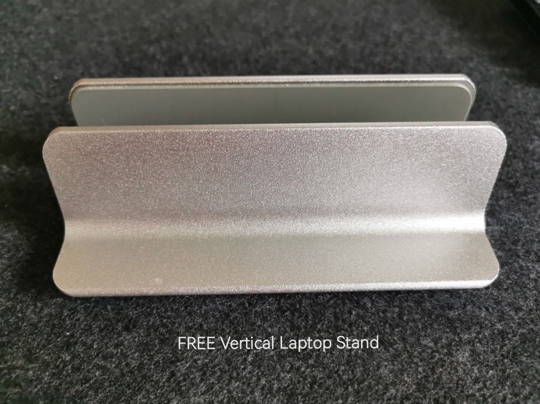 Logitech MX Keys (Graphite) with FREE MD2TS Vertical Laptop Stand ...