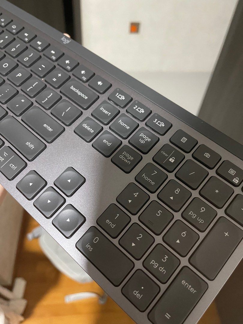 Logitech MX Keys Full size keyboard, Computers & Tech, Parts ...