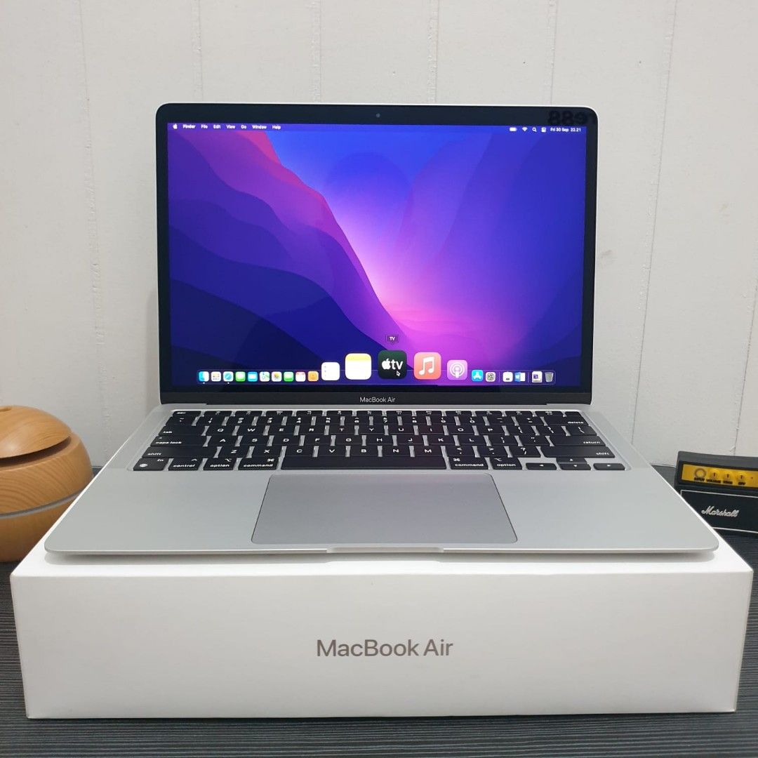 Macbook Air M1 13 Inch Retina Display 8Gb/256gb -Silver Ex iBox ...