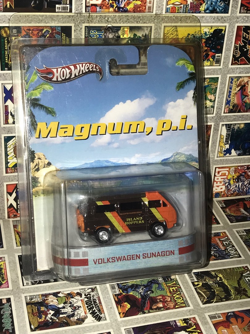 Magnum PI hotwheels RARE Volkswagen Sundagon Helicopter Island hopper ...