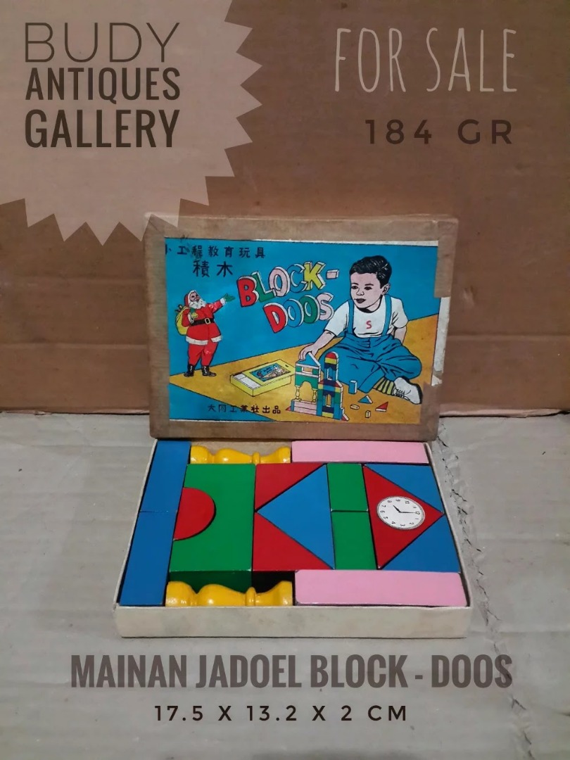 Mainan Jadoel Block - Doos - NOS, Bayi & Anak, Mainan & Baby Walker di ...