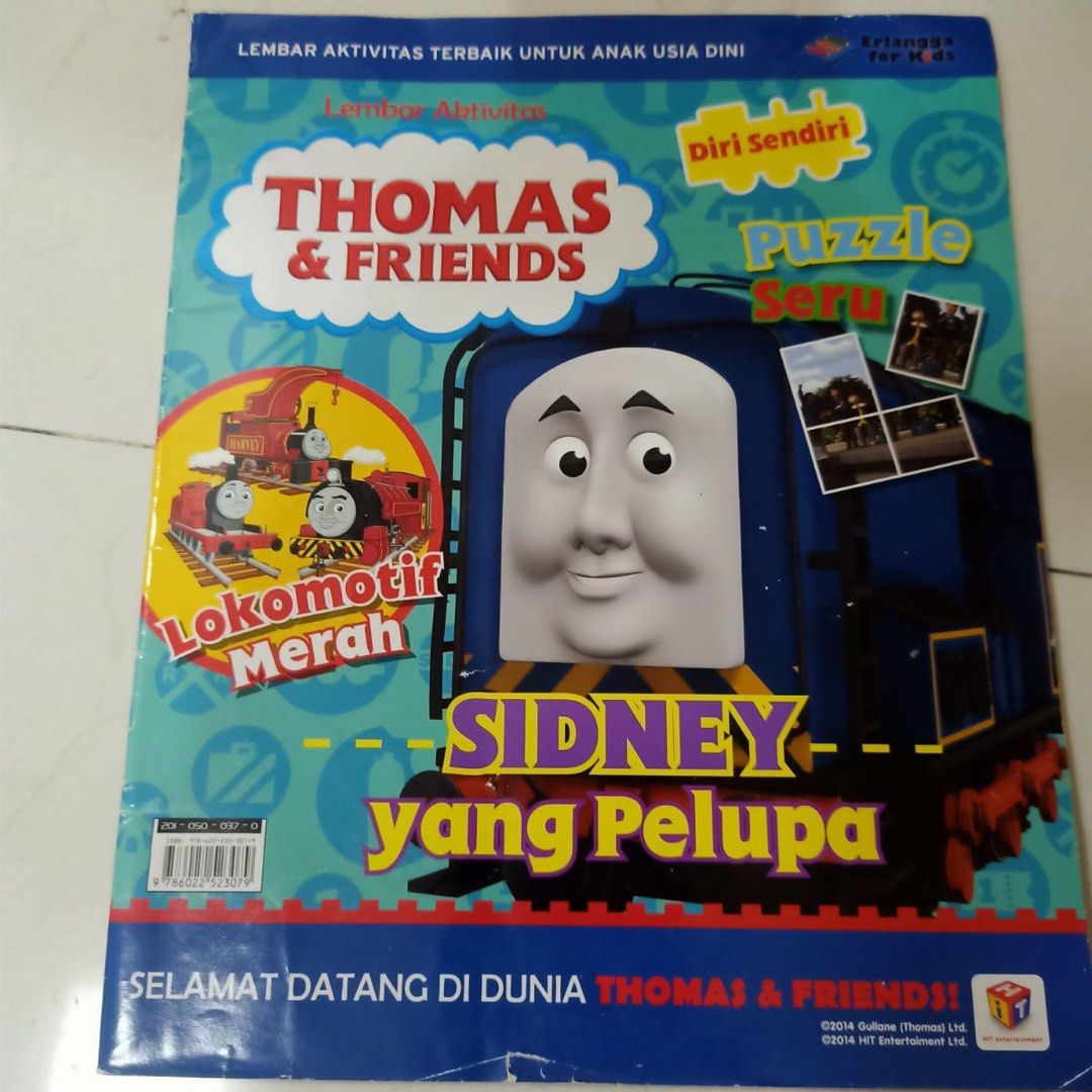 Majalah thomas/buku aktivitas thomas/buku thomas and friends/buku ...