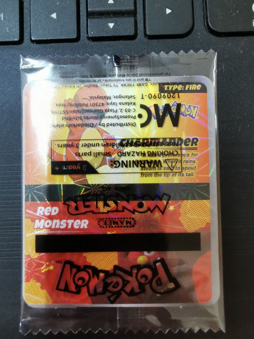 Mamee Monster Pokemon Sticker Card, Hobbies & Toys, Toys & Games on ...
