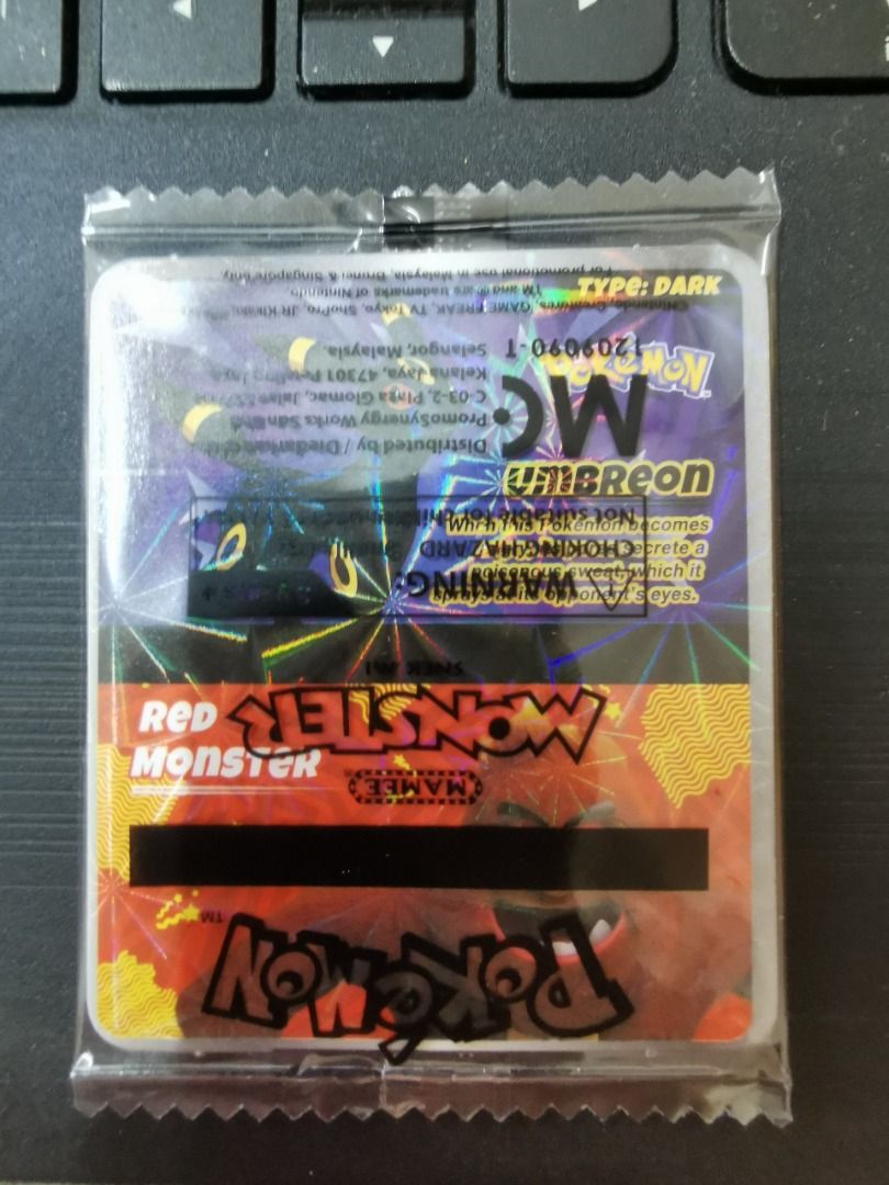 Mamee Monster Pokemon Sticker Card, Hobbies & Toys, Toys & Games on ...
