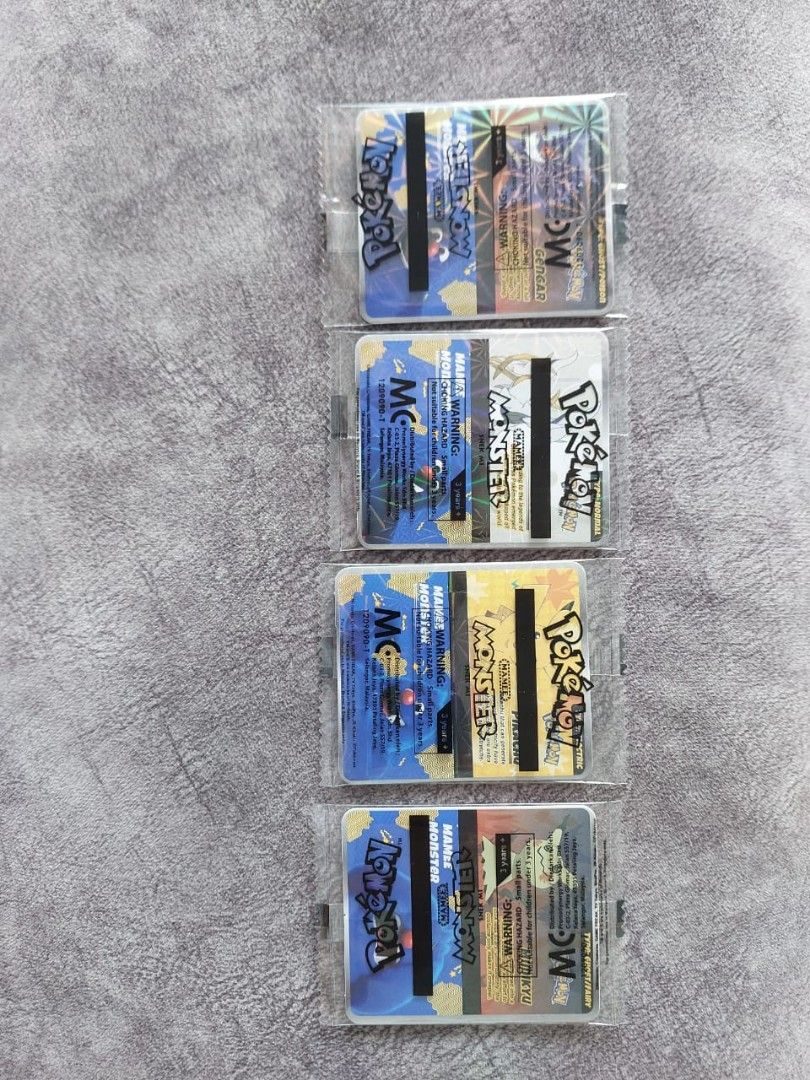 MAMEE Monster Pokemon Stickers, Hobbies & Toys, Collectibles ...