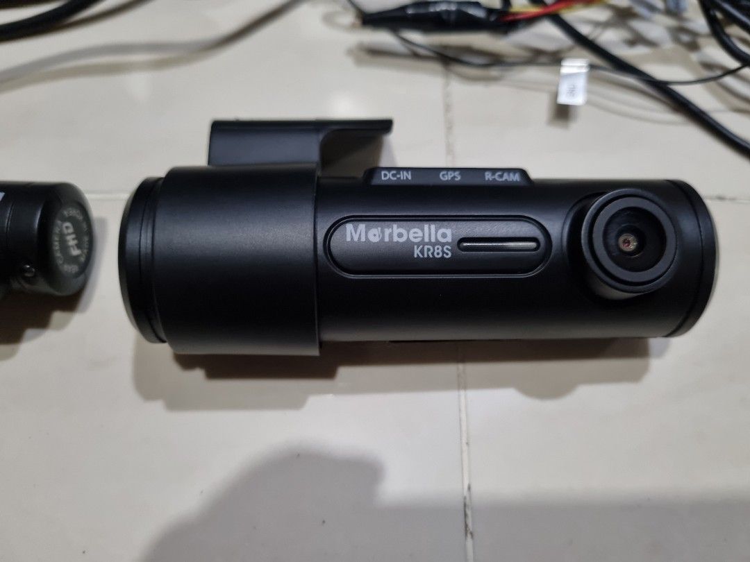 Marbella KR8 front and back FHD car cam, Car Accessories, Accessories ...