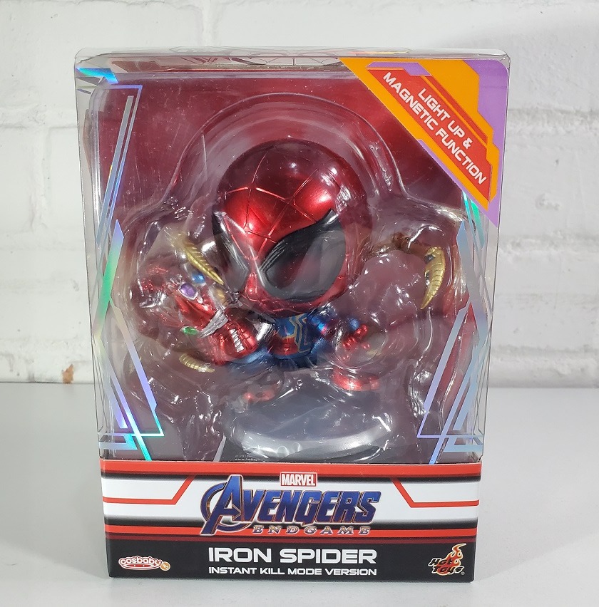 Hottoys Cosbaby COSB654 Iron Spider Instant Kill Mode Version The ...