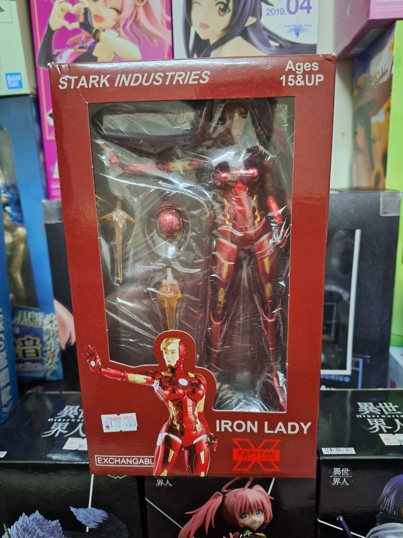 Marvel Iron lady action figure, Hobbies & Toys, Toys & Games on Carousell