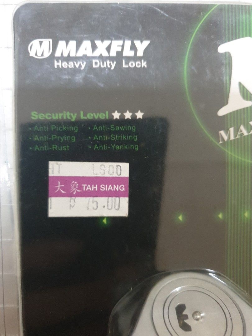 Maxfly heavy duty lock, Furniture & Home Living, Security & Locks ...