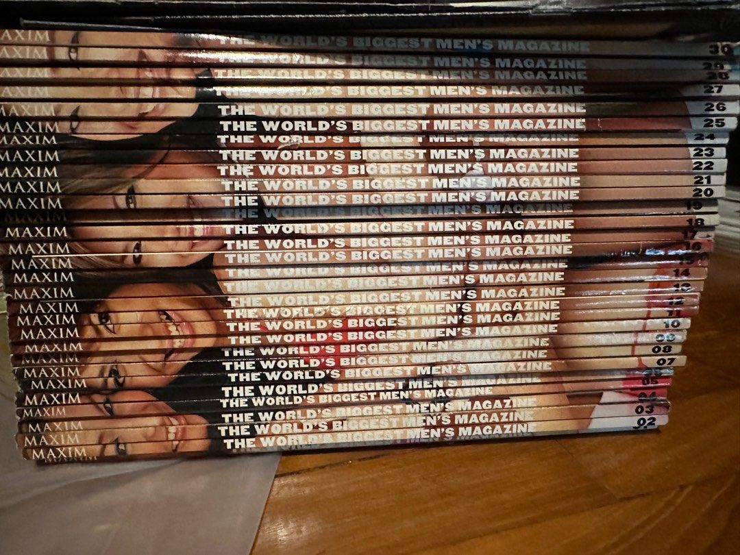 Maxim Magazine Collection, Hobbies & Toys, Books & Magazines, Magazines ...