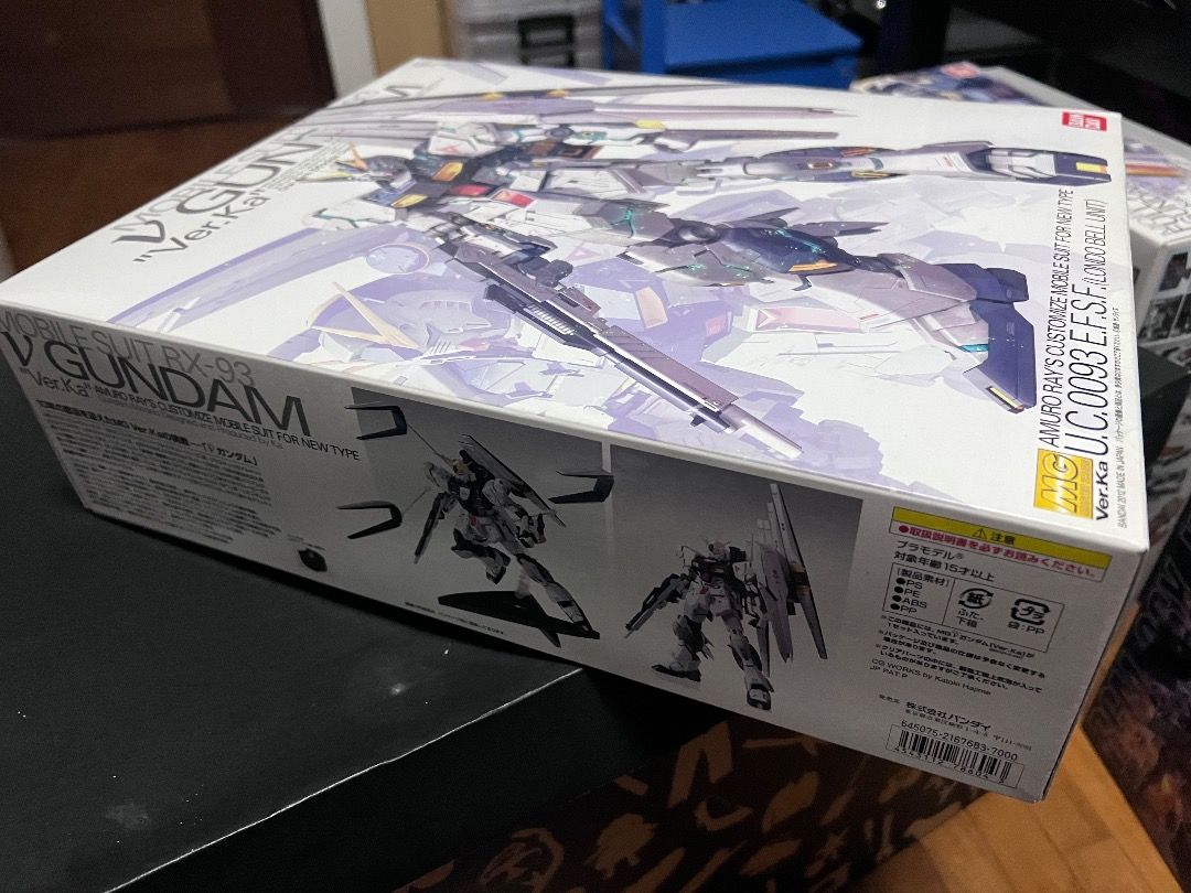 MG Master Grade RX-93 V Nu Gundam Ver. Ka, Hobbies & Toys, Toys & Games ...