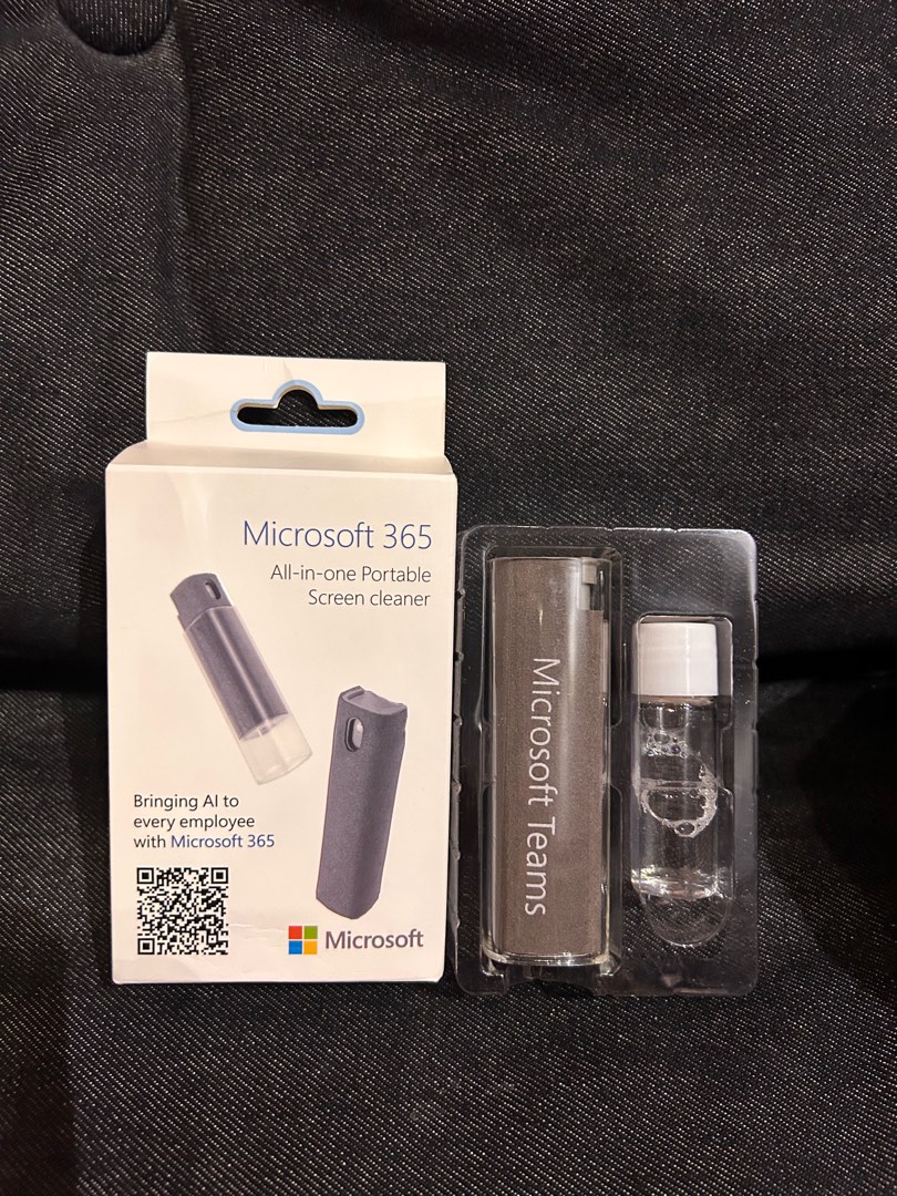Microsoft 365 All-in-one portable screen cleaner, 電腦＆科技, 電腦周邊及配件, 其他 ...