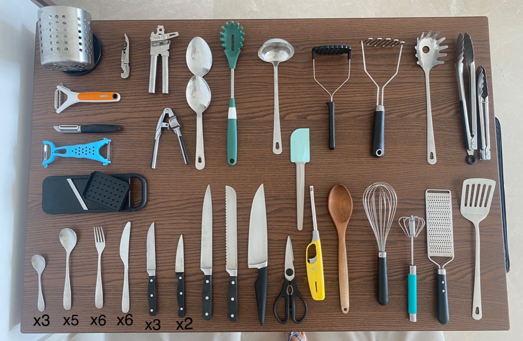 Mixed Kitchen Utensils, Furniture & Home Living, Kitchenware ...