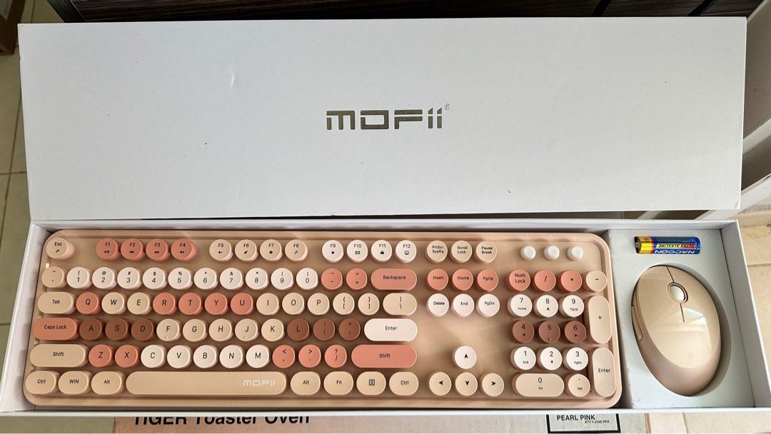 Mofii Sweet Wireless Keyboard & Mouse Set, Computers & Tech, Parts ...