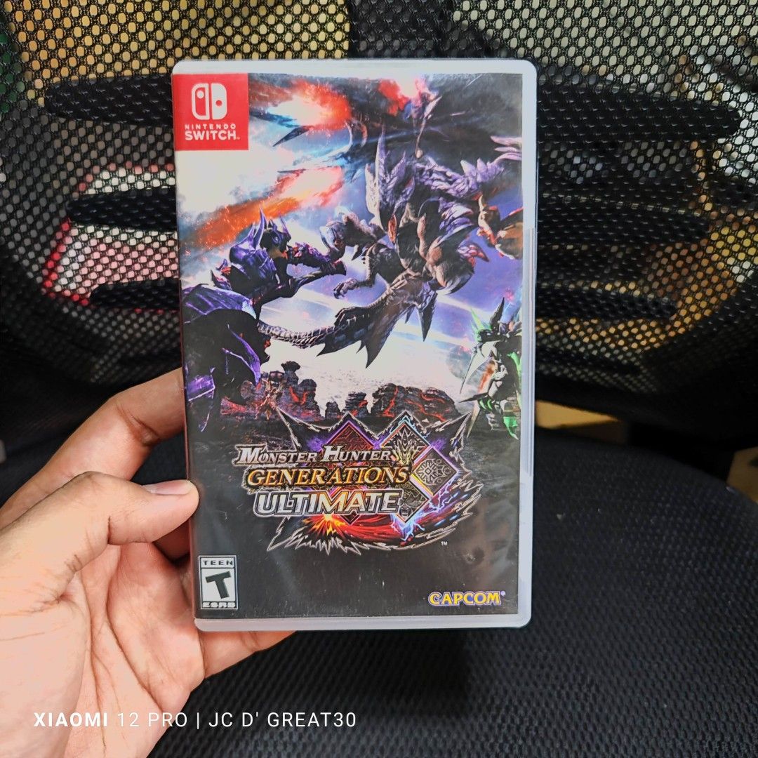 Monster Hunter Generations Ultimate Switch Game, Video Gaming, Video ...