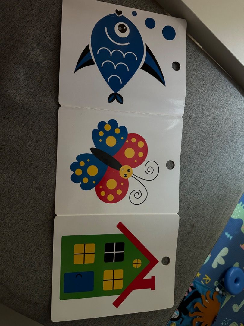 Montessori baby visual stimulation cards for early learning, Babies ...