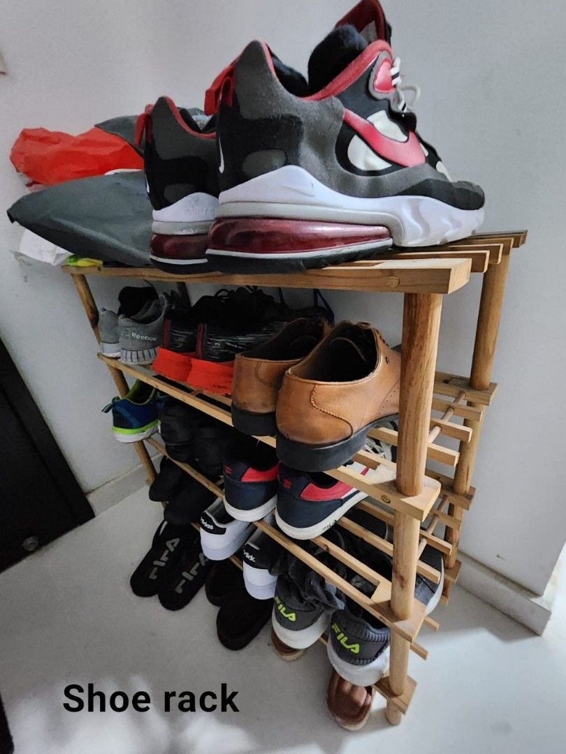 Moving out sale: Shoe rack, Furniture & Home Living, Furniture, Shelves ...