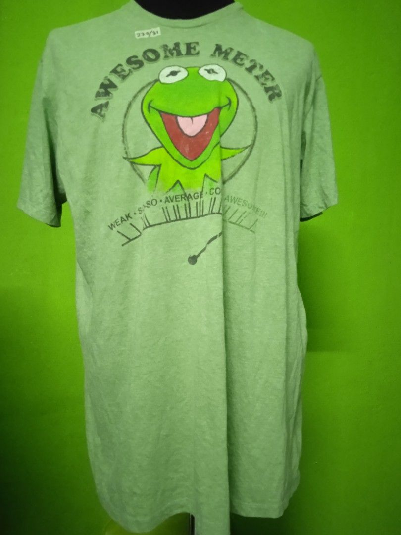 Muppet kermit (xl), Men's Fashion, Tops & Sets, Tshirts & Polo Shirts ...