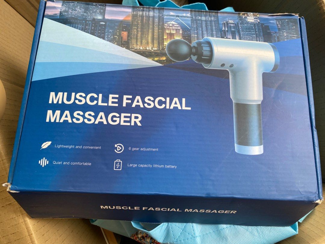 Muscle fascial massager, Health & Nutrition, Massage Devices on Carousell