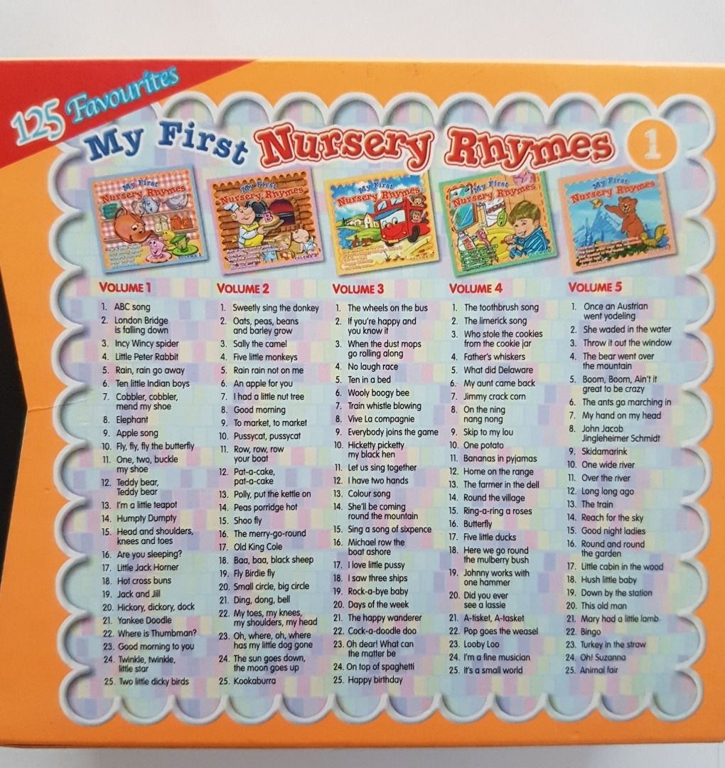My First Nursery Rhymes CDs, Hobbies & Toys, Music & Media, CDs & DVDs ...