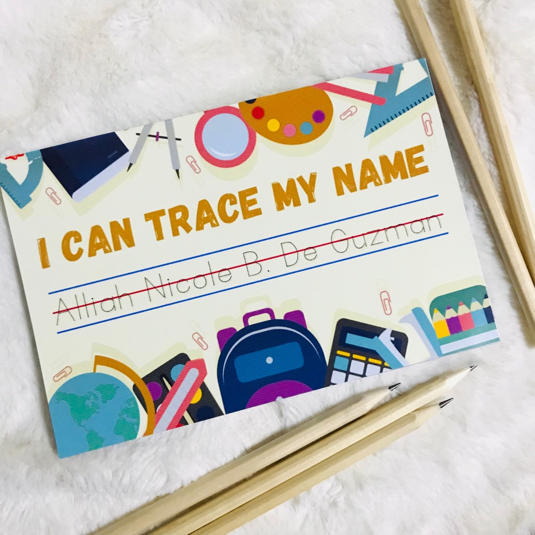 Name Tracing for kids, Hobbies & Toys, Stationary & Craft, Stationery ...