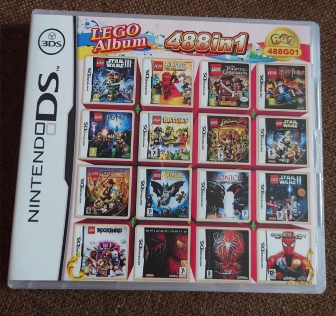 NDS Game Cartridge NDS Game Card Mario Game Pokémon Game for Nds/3ds ...