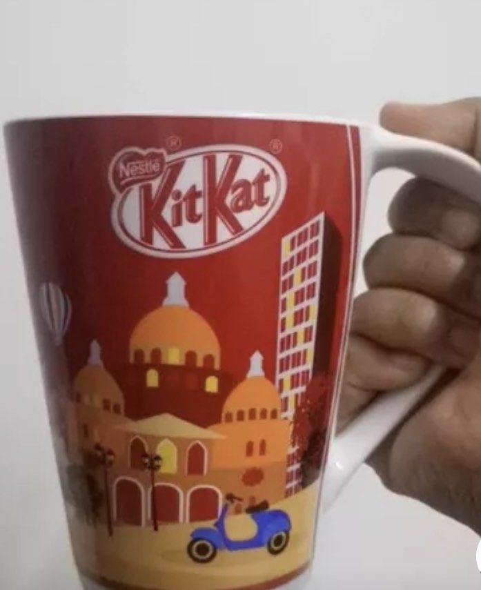Nestle kit Kat limited edition Ceramic Mug, Furniture & Home Living ...