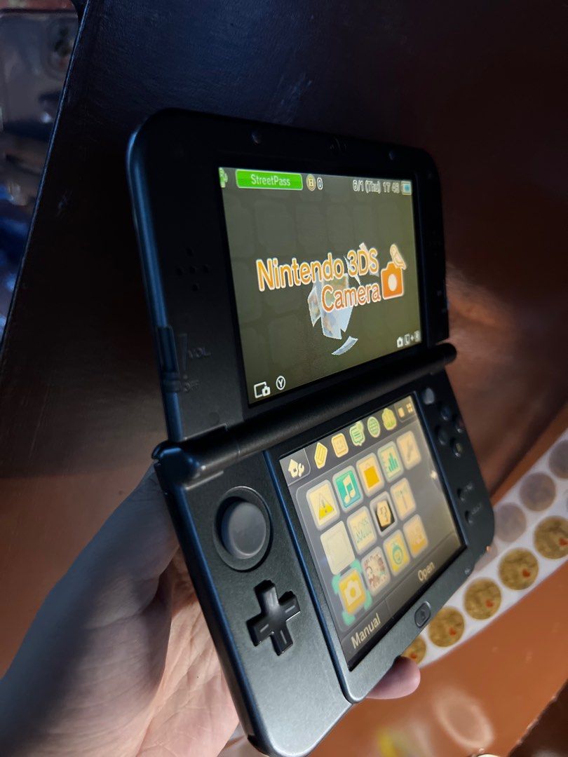 New Nintendo 3DS XL Metallic Black (IPS Top Screen, US Version & Non Cfw), Video Gaming, Video ...