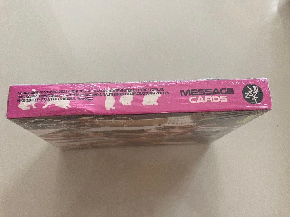 NewJeans - OMG Message Cards, Hobbies & Toys, Collectibles & Memorabilia, K-Wave on Carousell