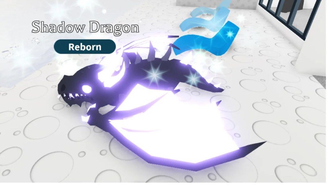 NFR Shadow Dragon Neon Fly Ride Adopt me Roblox Pet, 女裝, 連身裙 & 套裝, 套裝 ...