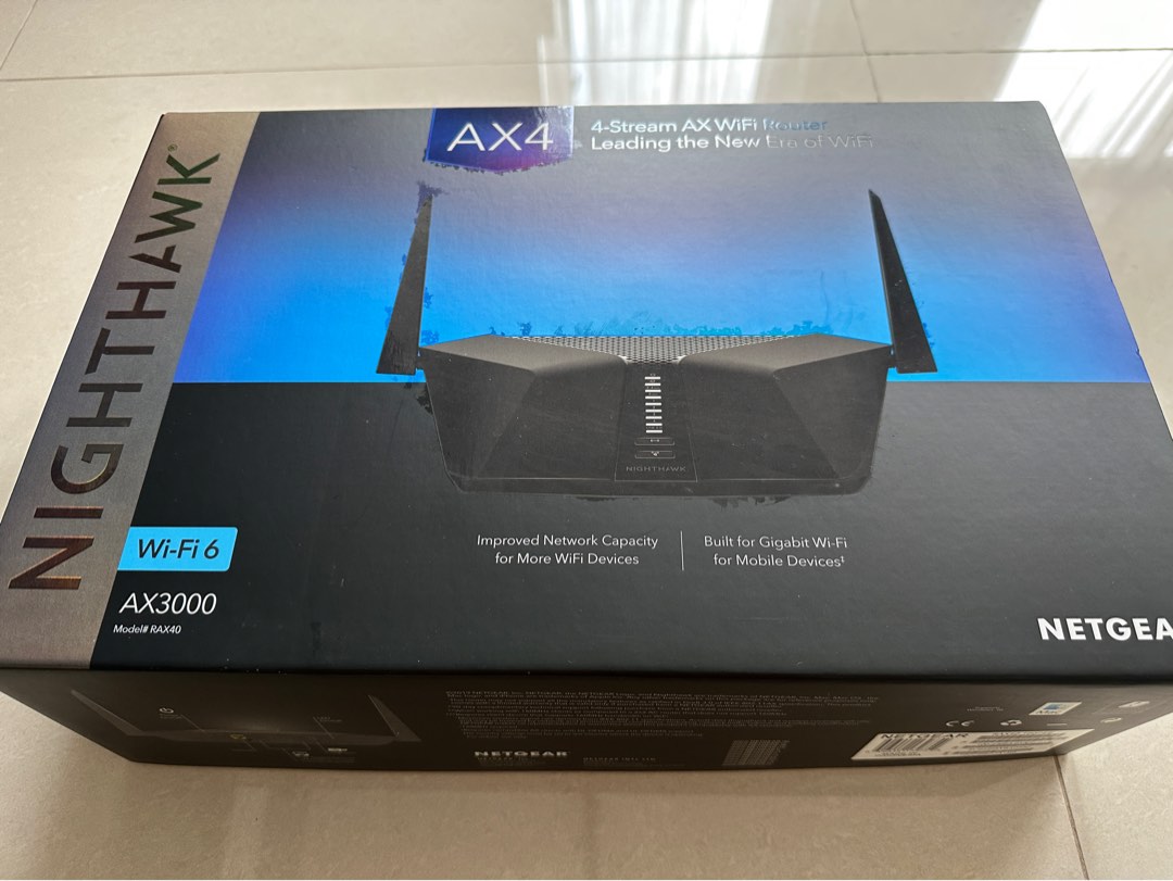 Nighthawk Router RAX40, Computers & Tech, Parts & Accessories ...